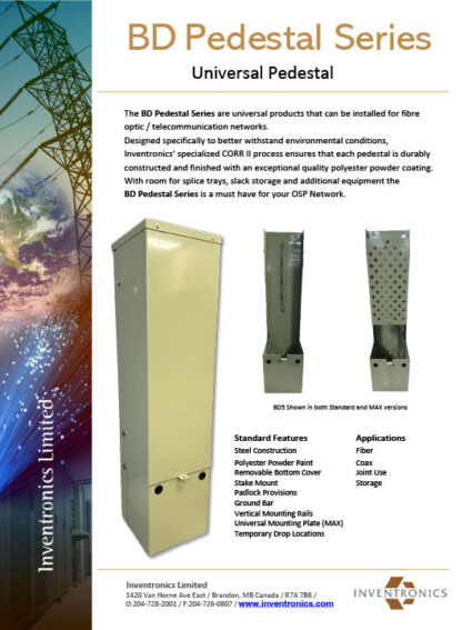 Inventronics | BD Pedestal Series